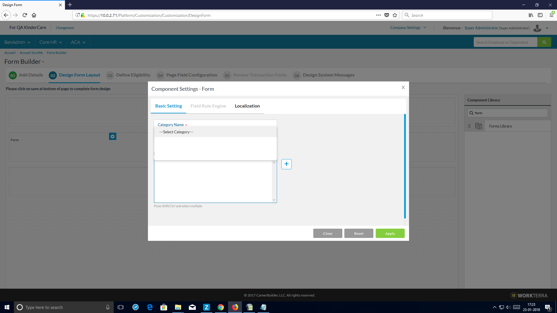 Nf 5784 Codemap Partner Functional Form Builder Workterra Jira